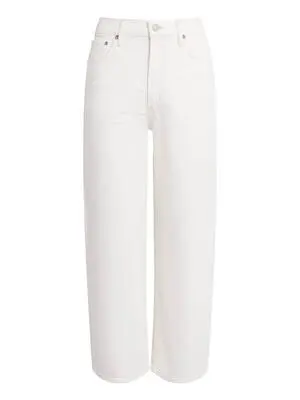 AGOLDE Harper Crop Jeans - White