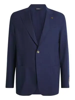 Colombo Cashmere Blazer - Navy