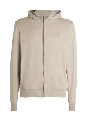 Vuori Ponto Zip-up Hoodie - Beige