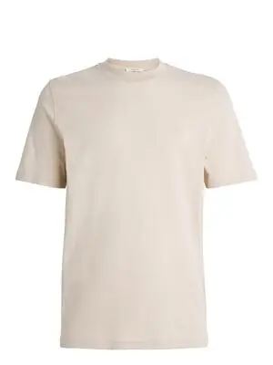 Jacob Cohen Cotton Crew-neck T-shirt - Beige