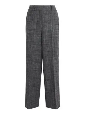 Theory Wool-blend Tailored Trousers - Grey