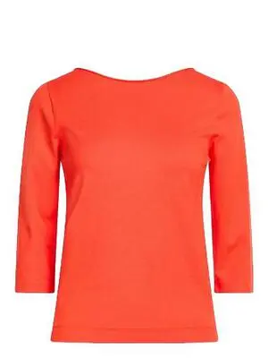 Liviana Conti Knitted Top - Mandarin