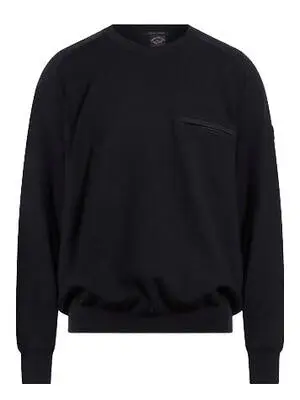 Paul & Shark Sweater In Virgin Wool And Polyester - Black