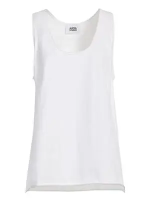 Alpha Studio Tank Top - Off White
