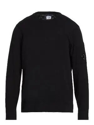 C.P. COMPANY Crewneck Sweater - Black