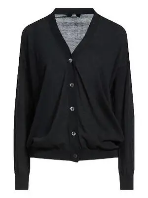 Alpha Studio Cotton Cardigan - Black