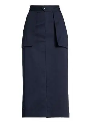 Alpha Studio Pencil Midi Skirt - Navy