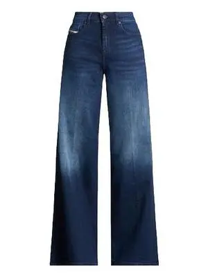 DIESEL® Wide-leg Denim Jeans - Blue