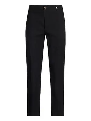 MYTHS Twill Tapered Leg Pants - Black