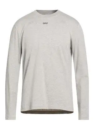 OFF-WHITE™ Off-white T-shirt Light Size Cotton - Grey