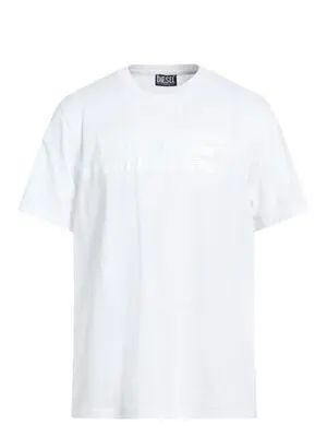 DIESEL T-shirt Size Cotton - White