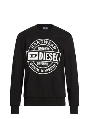 DIESEL Cotton Sweatshirt - Black