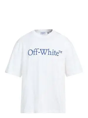 OFF-WHITE™ Off- T-shirt Size Cotton, Elastane - White