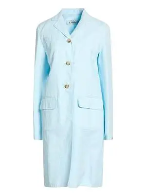 LANVIN Woven Overcoat - Blue