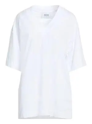 Alpha Studio Cotton-elastane T-shirt - White