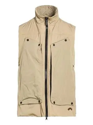 Paul & Shark Padded Nylon Vest - Beige