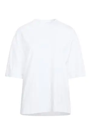 Alpha Studio Oversized Jersey T-shirt - White