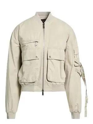 Dsquared2 Cotton Bomber Jacket - Beige