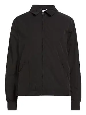 Alpha Studio Polyamide Bomber Jacket - Black
