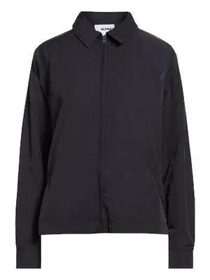 Alpha Studio Polyamide Bomber Jacket - Blue