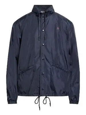 DIESEL Midnight Nylon Jacket - Blue