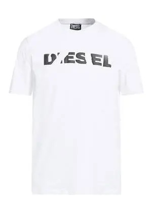DIESEL T-shirt Size Cotton - White
