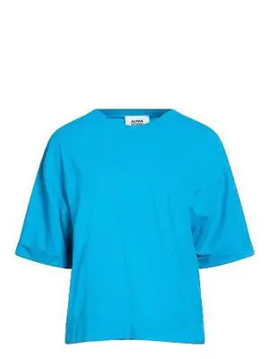 Alpha Studio Basic Jersey Tee - Blue