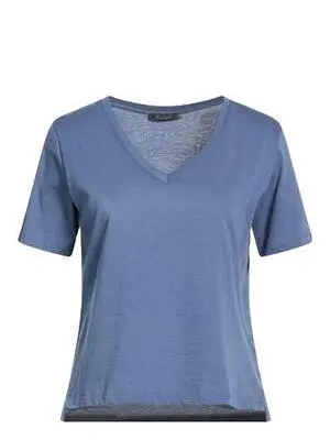ARAGONA Cotton T-shirt - Blue