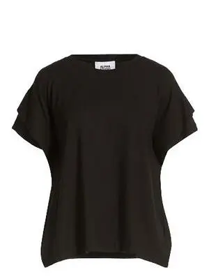 Alpha Studio Basic Tee - Black