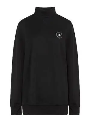 Adidas By Stella McCartney Sweatshirt In Organic Cotton And Elastane - Black