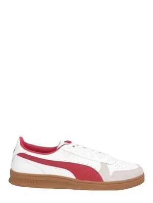 PUMA Indoor Leather Sneakers - White