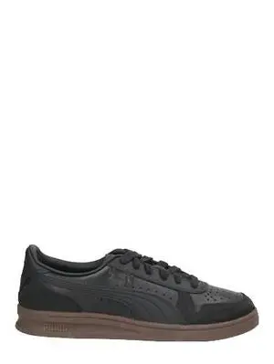 PUMA Leather Low-top Sneakers - Black