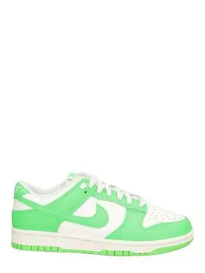 Nike W Dunk Low Leather Sneakers - Green
