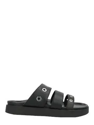 Inuikii Leather Sandals With Studs - Black