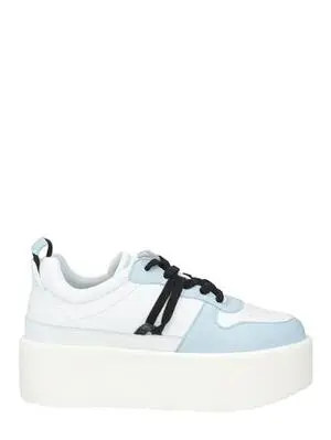 Inuikii Sky Leather Chunky Sneakers - Blue