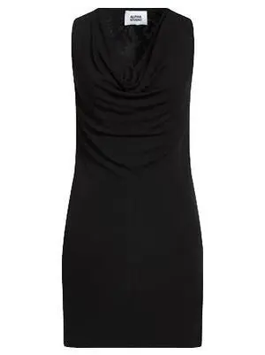 Alpha Studio Viscose Mini Dress - Black