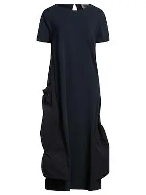 Alpha Studio Midi Flared Dress - Blue
