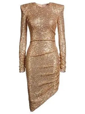 Elisabetta Franchi Mini Dress - Gold