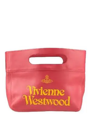 VIVIENNE WESTWOOD Leather Shopper Bag - Pink
