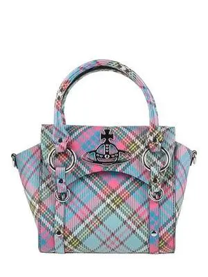 VIVIENNE WESTWOOD Handbag With Tartan Pattern - Blue