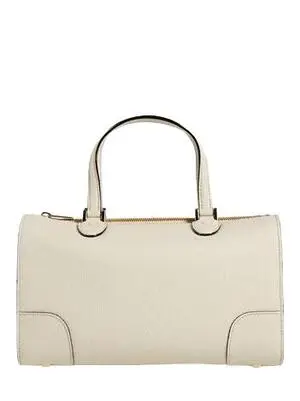 VALEXTRA Handbag In Light Calfskin - White