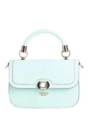 Guess Handbag In Light Polyurethane - Green