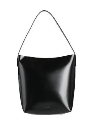 MANSUR GAVRIEL Everyday Leather Shoulder Bag - Black