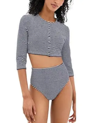 TANYA TAYLOR Catherine Striped Top