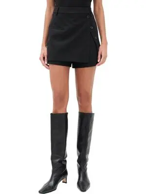 IRO PARIS Amira Skort - Black