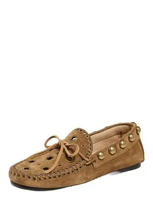 Isabel Marant Fitza Moccasins - Cognac