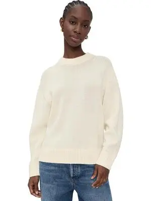 Sold Out NYC Cashmere Signature Crew Pullover - Cream