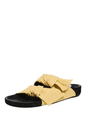 Isabel Marant Lennyo Bow Sandals - Butter