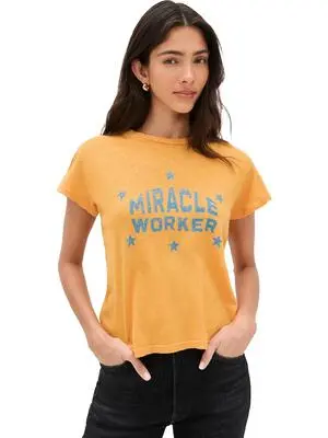MOTHER Printed Jersey T-shirt - Miracle Worker