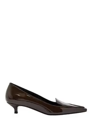 TOTEME 25 Patent Leather Pumps - Brown